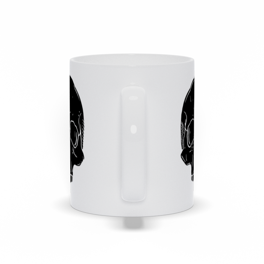 Human Skull Coffee Mug