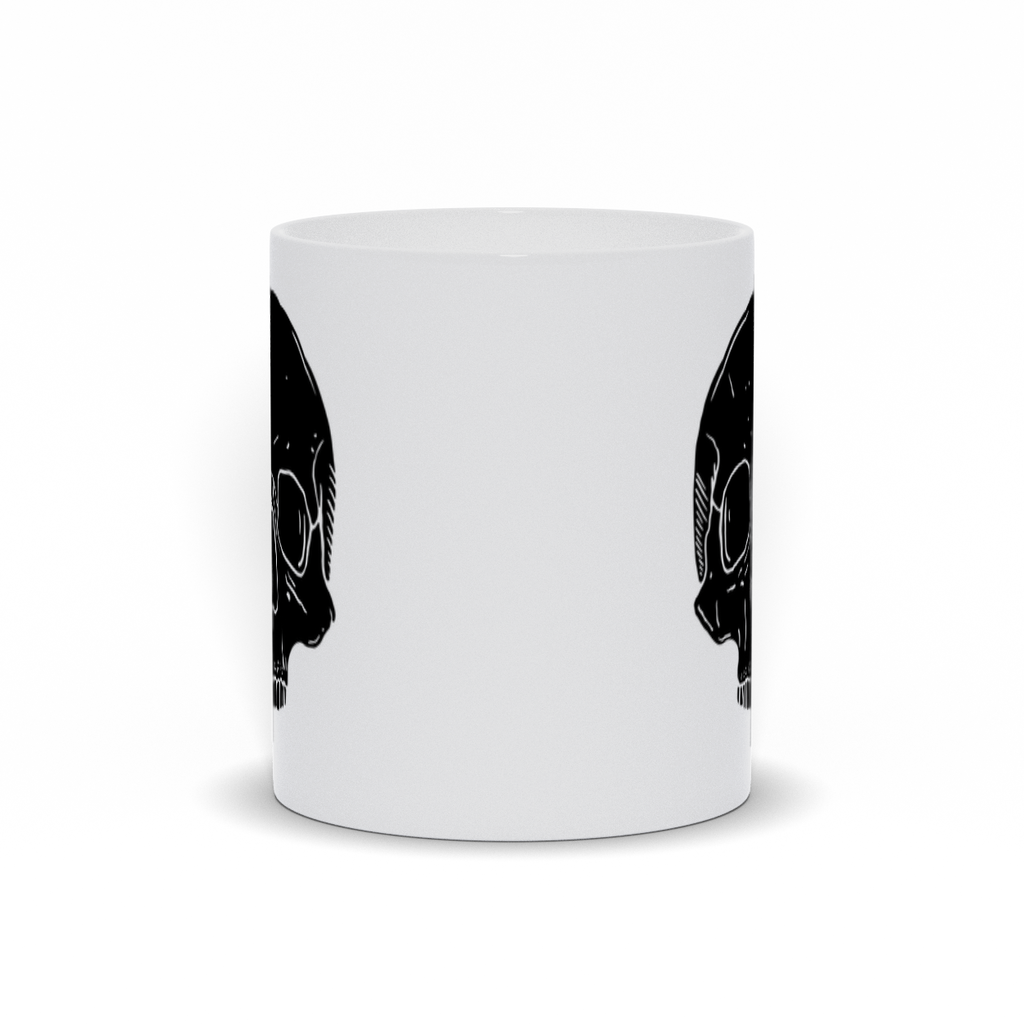 Human Skull Coffee Mug