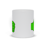 Green Thumbs Up Coffee Mug – Coffee Mugs and Hats
